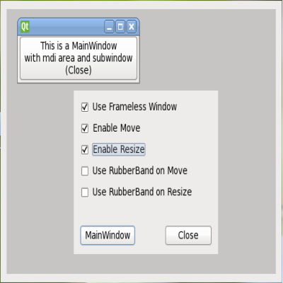 Frameless Window Helper - KDE Store