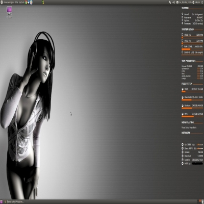 Light Conky Theme - KDE Store