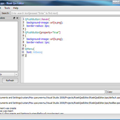 Rizek Qss Editor - KDE Store