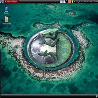 OpenSuse - " Israel Remix Team wall ". - KDE Store