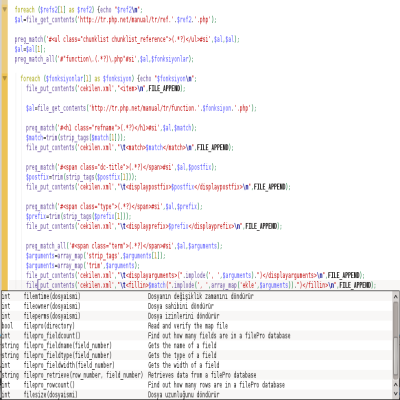 PHP Snippets from php.net - KDE Store