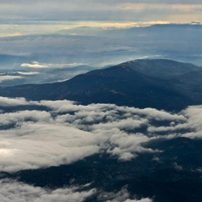 French mountains by flight - KDE Store