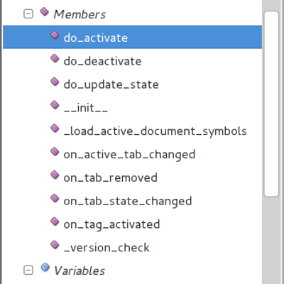 Gedit Source Code Browser Plugin - addons.videolan.org