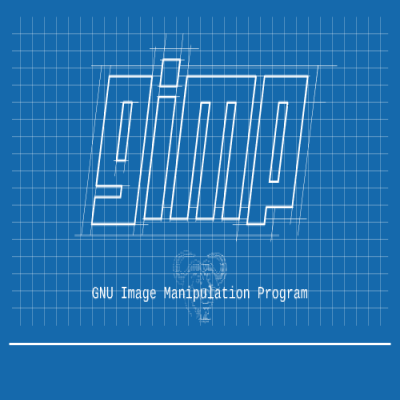 GIMP Blueprint Splash - KDE Store