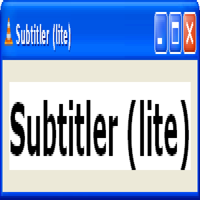 Subtitler lite mod v1.3 - addons.videolan.org