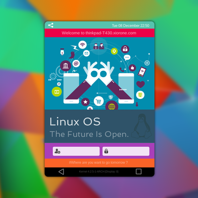 Linux OS The Future Is Open - KDE Store