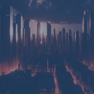 Dark red city - KDE Store