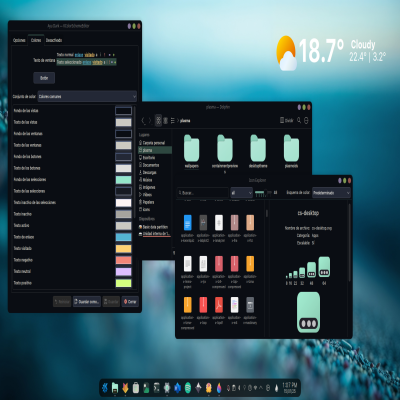 Ayu Dark - KDE Store