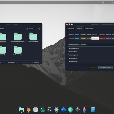 Ayu Mirage - KDE Store