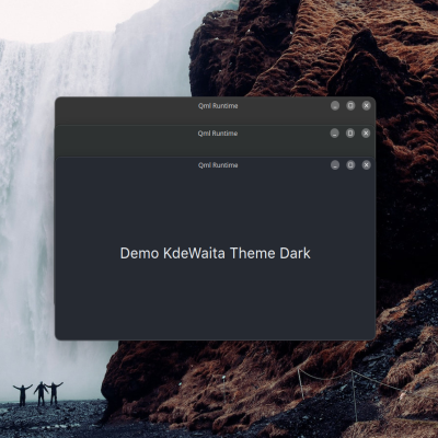 KdeWaita Dark - KDE Store