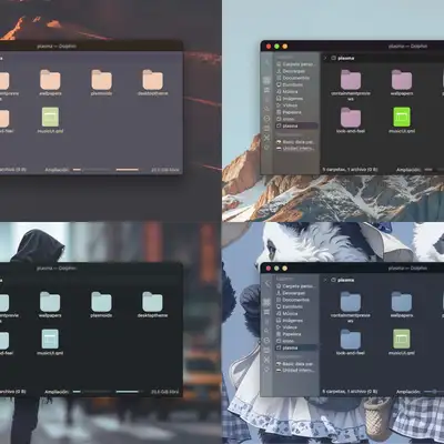 Obsidian Dark - KDE Store
