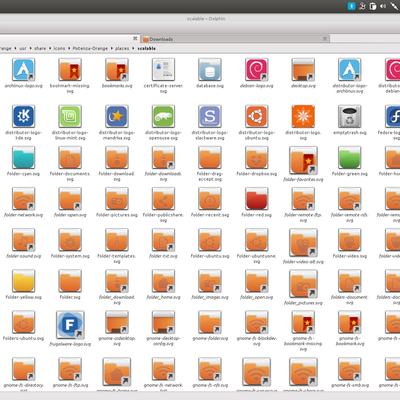 Potenza-Orange - KDE Store