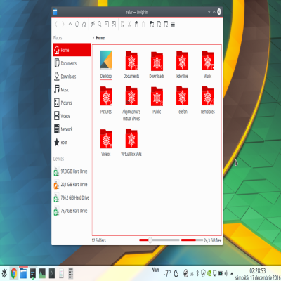 Breeze Red - KDE Store