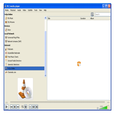 tvQu Online - addons.videolan.org