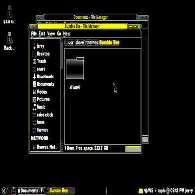 Bumble Bee - XFWM4 - KDE Store