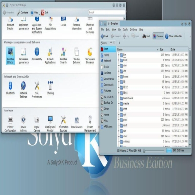 SolydK Blue - KDE Store