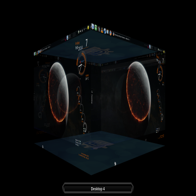 Desktop Cube - KDE Store