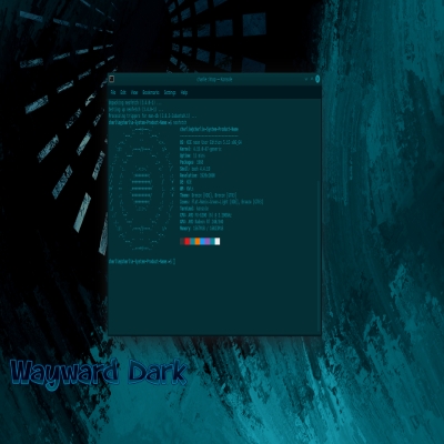 Wayward Dark Konsole Color Scheme - KDE Store