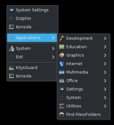 kde-desktop-custom-menu - KDE Store