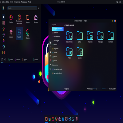Sweet Ambar Blue - KDE Store