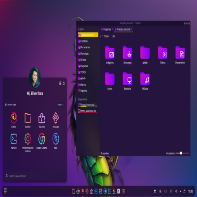 Shades of purple LAF - KDE Store