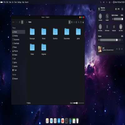 Space Plasma theme - KDE Store