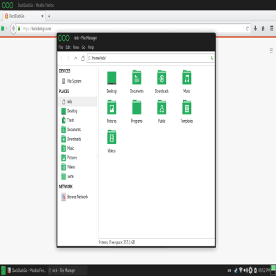 Manjaro Simple Rings - KDE Store