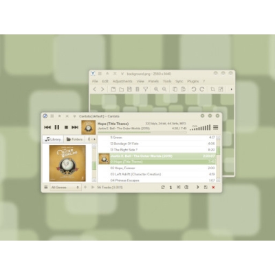 Plasma Murrina Green Olive - KDE Store