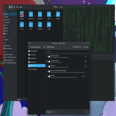 Hide Inactive Borders - KDE Store