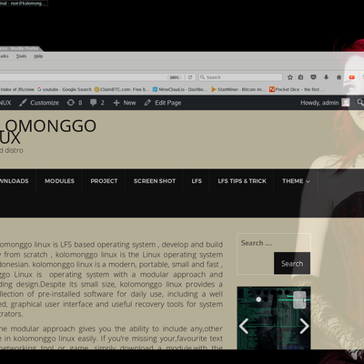 kolomonggo linux v2 x64 beta test - lfs based os - KDE Store