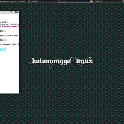 kolomonggo linux wallpaper - KDE Store