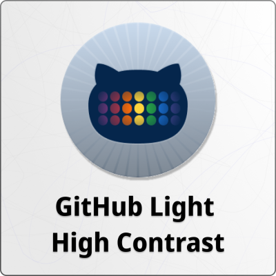 GitHub Light High Contrast - KDE Store