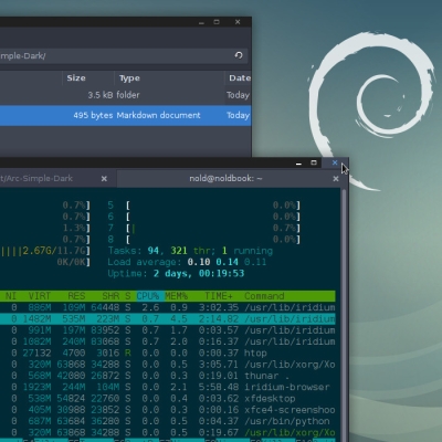 Arc-Simple-Dark - KDE Store