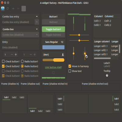 MATEmbiance-Flat-Dark - KDE Store
