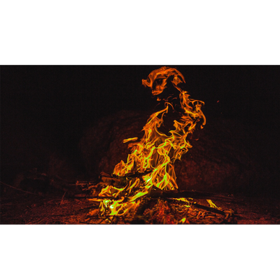 Hot red fire - 4k - KDE Store