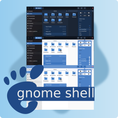 BlueSky-GnomeShell - KDE Store