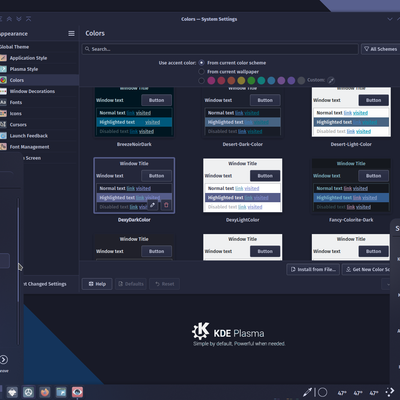 Dexy-Dark-Color - KDE Store