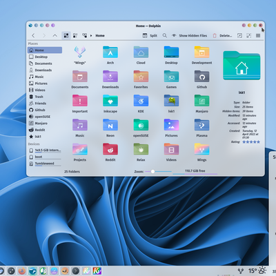 Wings-Blur-Light-Aurorae - KDE Store
