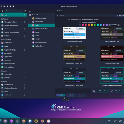Gradient-Dark-ColorScheme-V-2 - KDE Store