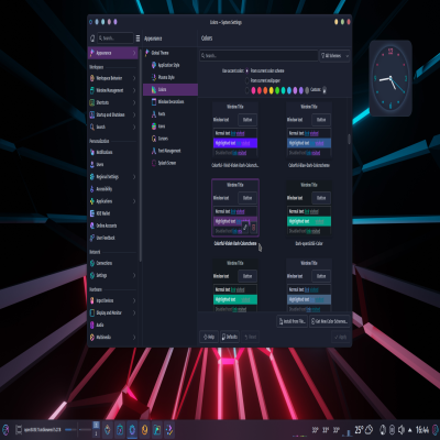 Colorful-Violet-Dark-Colorscheme - KDE Store