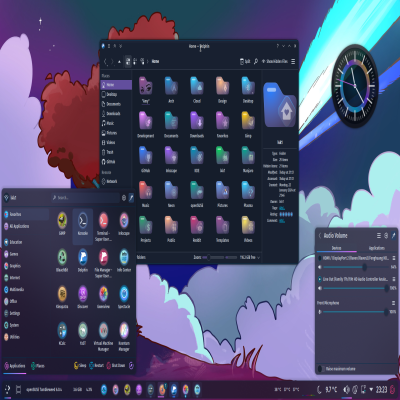 Azure-Dark-Global - KDE Store