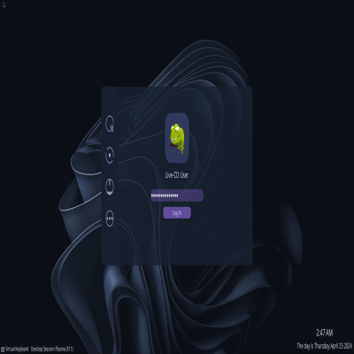 Gently-Color-SDDM-6 - KDE Store