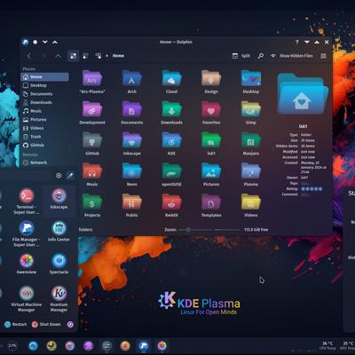 Ars-Dark-Kvantum - KDE Store