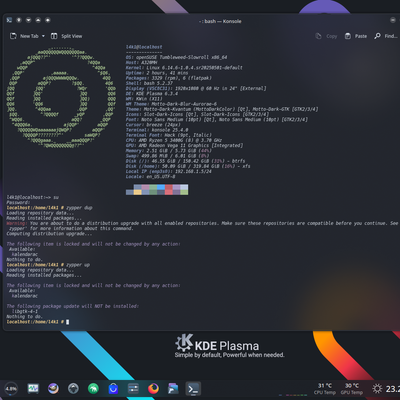 Motto-Blur-Dark-Konsole - KDE Store