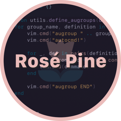 Rose Pine Gnome Shell Themes - KDE Store