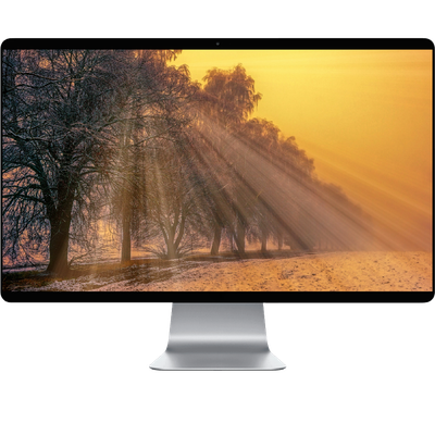 Sun Rays Evening Landscape- HD/4K - KDE Store