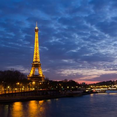 Eiffel Tower Sunset - KDE Store