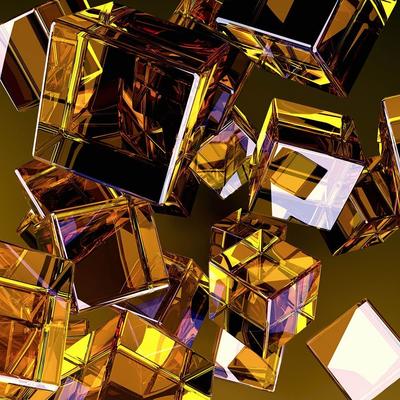 Glass Cubes - KDE Store