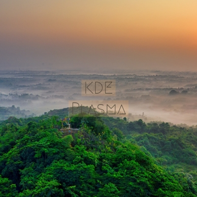 KDE Plasma Green Leafed Trees Wallpaper - KDE Store