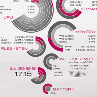 Conky-grapes - KDE Store